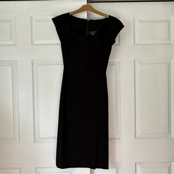 Stop Staring | Dresses | Stop Staring Tight Black Square Neckline Midi ...